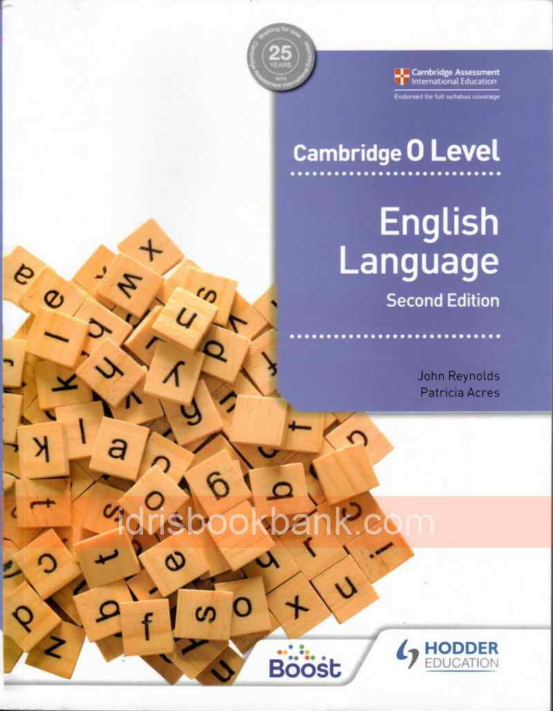 CAMBRIDGE O LEVEL ENGLISH LANGUAGE 2 ED HODDER EDUCATION | Idris Book Bank